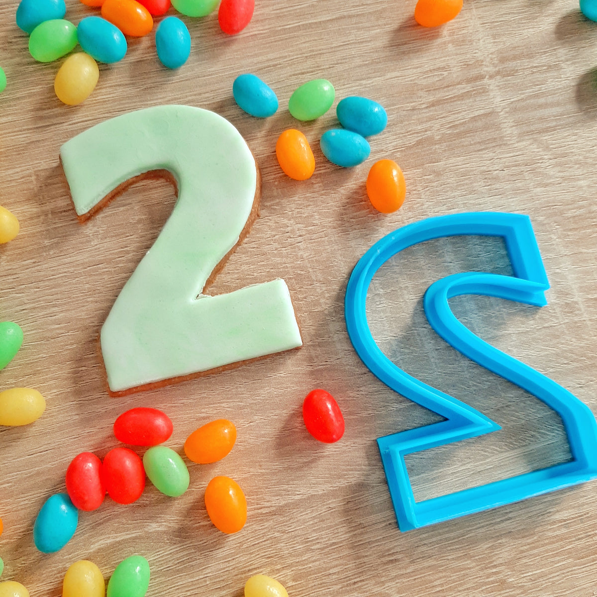 Number 2 Cookie Cutter – Little Monkey NZ