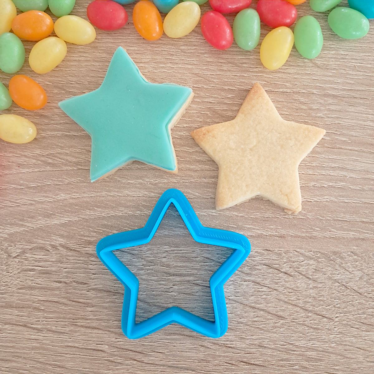 Mini 5cm Star Cookie & Fondant Cutter – Little Monkey NZ