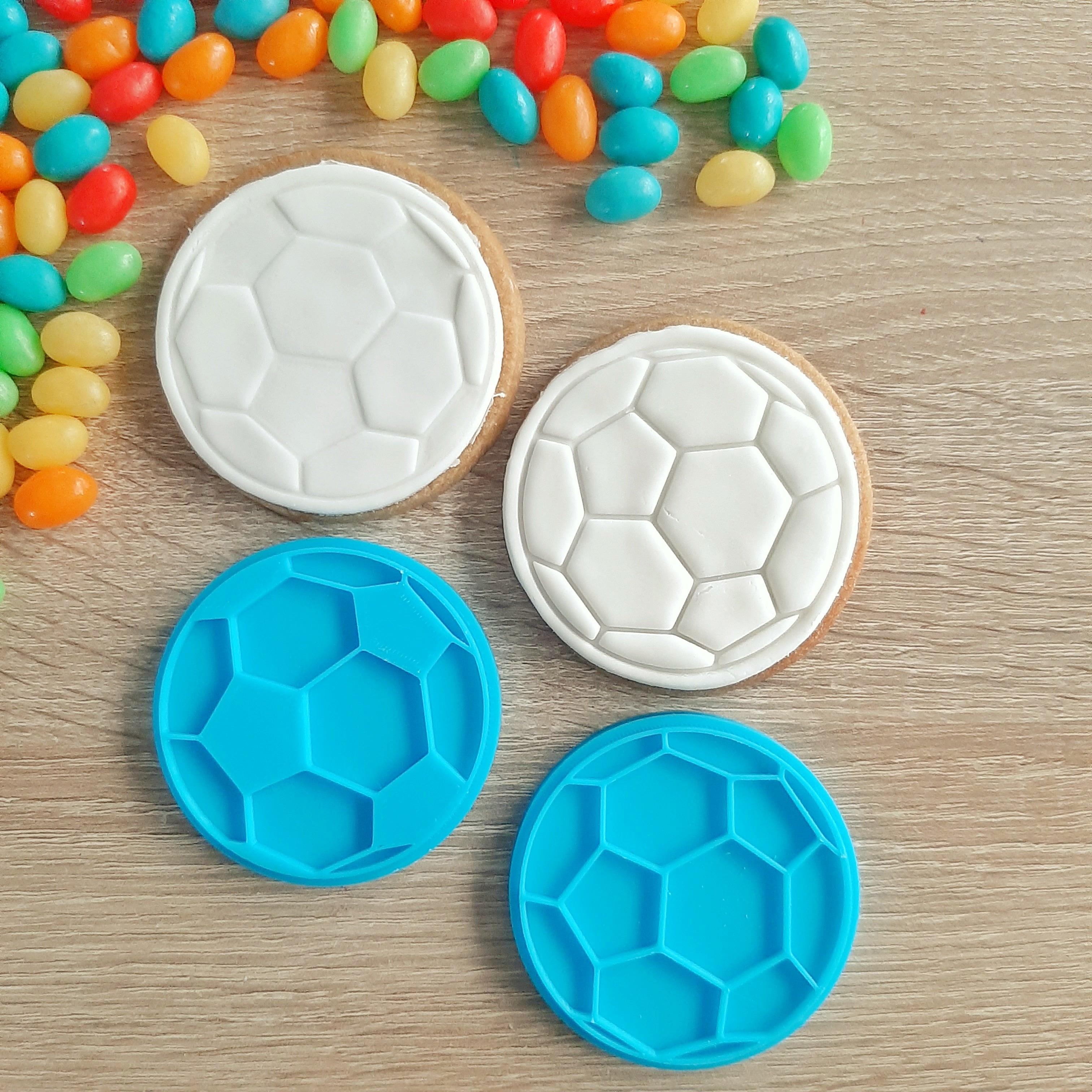 Soccer Ball Fondant Stamp – Little Monkey NZ