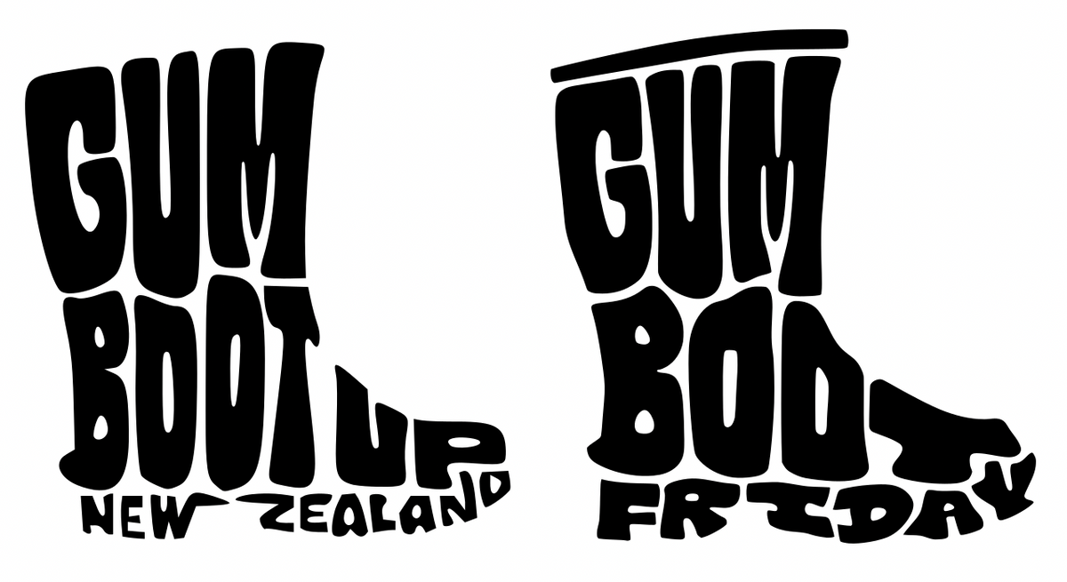 Gumboot Friday Cookie Cutter & Fondant Stamp – Little Monkey NZ